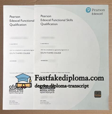 Buy Pearson Edexcel Functional Skills Certificate Online Buy A High Quality Fake Diploma Fake