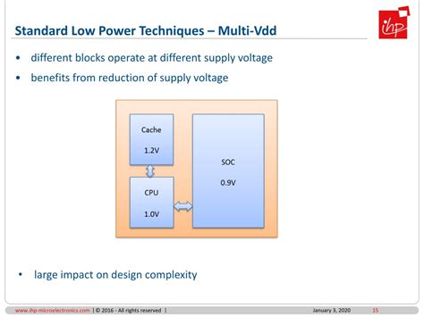 PPT Low Power Design Techniques PowerPoint Presentation Free Download ID