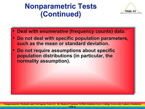 Nonparametric Methods And Chi Square Tests 1 Pptx