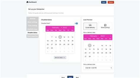 Delivery Date ‑ Date Picker D Optimize Your Order Delivery Workflow