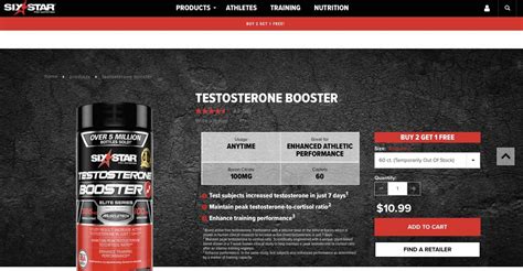 Six Star Testosterone Booster Review Does It Work