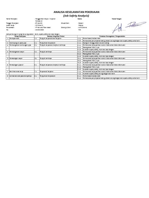 Jsa 02 2020 Penggantian Kipas Pompa Air Pdf