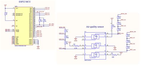 Mics 6814 Integrated On A Board With Esp Wroom 32d Vrs Reads ~ 298 V