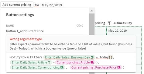 Button Filter Settings Help Needed Coda Maker Community