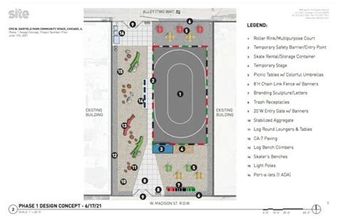 Garfield Park Community Plaza And Roller Rink Mapped