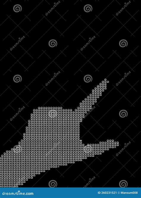 Negro Y Blanco De Forma De Mano Stock De Ilustración Ilustración De