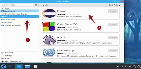 Eclipse Development Environment Linux Rainbilla