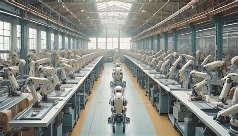 Future Factory With Artificial Intelligence Advanced Robotics And