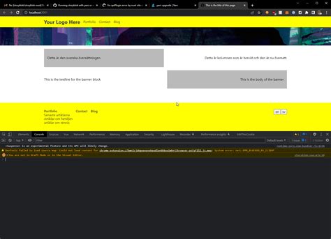 Running Storyblok With Yarn Or Npm Results In You Cant Use