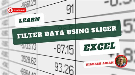 exceltips dataanalytics microsoft365 excelskills slicers… kiarash oveisiarian