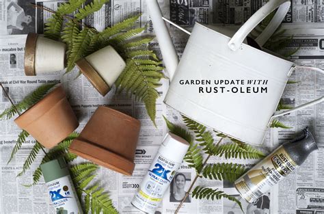 Garden Update With Rust Oleum