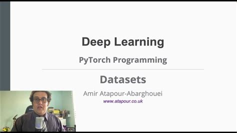 Pytorch Programming Datasets Youtube