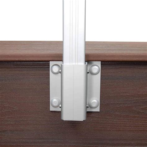 Fascia Mount Brackets For Railfx Cable Railing Post Pro Deck Supply
