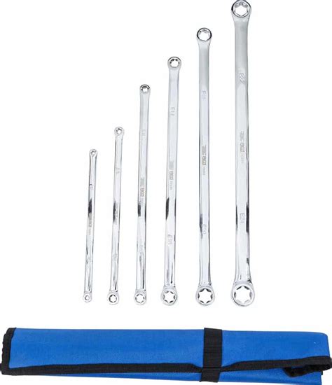 Bgs 70331 Dubbele Ringsleutel Set E Torx Extra Lang E6 X E7 E22 X E24 6 Delig