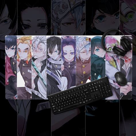 Mitsuri Demon Slayer Mouse Pad Etsy