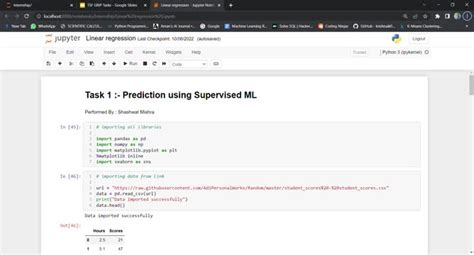 shashwat mishra on linkedin task1 gripoctober22 task1 datascience