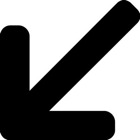 Diagonal Arrow Vector Svg Icon Svg Repo