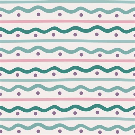 Premium Vector Lines And Dots Pattern