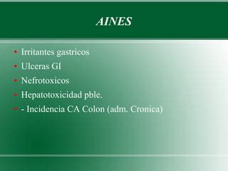 Analgesicos Antipireticos Y Antiinflamatorios Odp