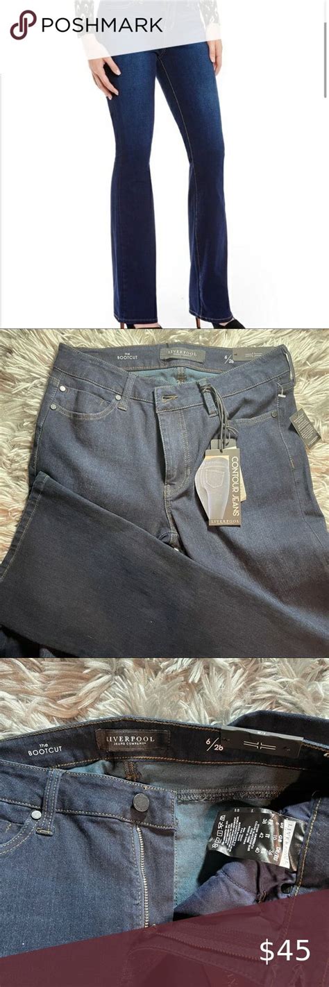 Liverpool Jean Co The Bootcut Dark Blue 6 28 Liverpool Jeans Jean