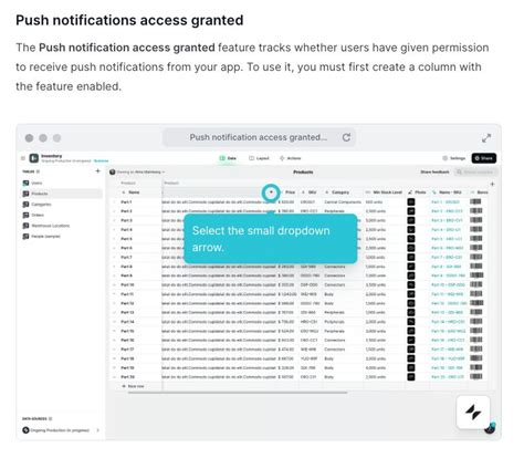 Push Notification Action Ask For Help Glide Community