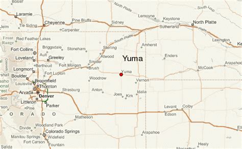 Yuma Colorado Map Area Yuma Co Political Map Democrat