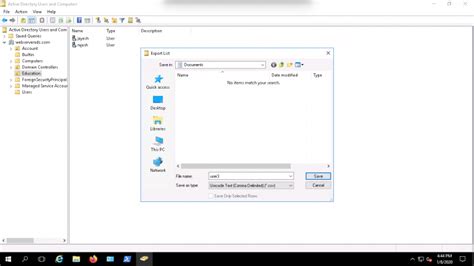 Export User From Active Directory Powershell And ADUC FREE
