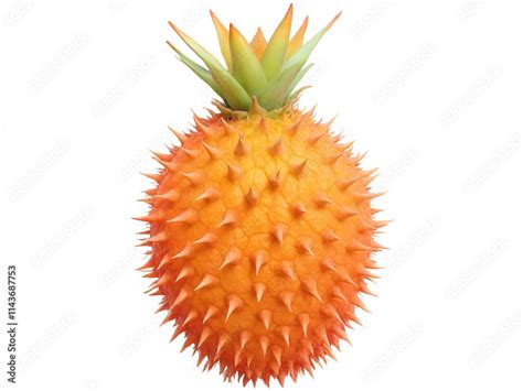 Gac Fruit Momordica Cochinchinensis Bright Orange Gac Fruit With