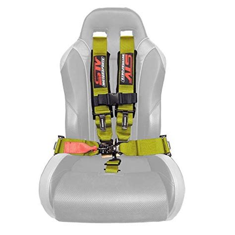 Stvmotorsports Safety Harness 5 Point 3 V Type Yellow