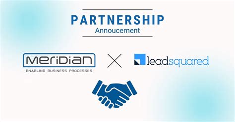 Meridian Solutions On Linkedin Partnership Sales Meridiansolutions Leadsquared Crm