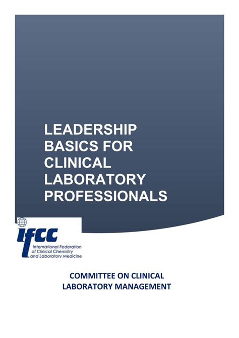 Pdf Leadership Basics For Clinical Laboratory … · Sop Standard Operating Procedure Tsh Thyroid