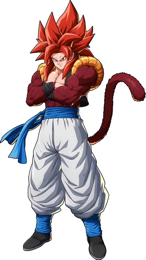 File DBFZ SS4 Gogeta Portrait Png Dustloop Wiki