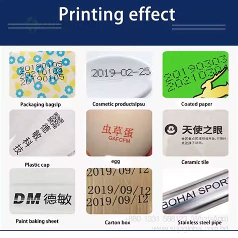 12 Inch Date Coding Printer Print Logo Qr Barcode Expiry Date