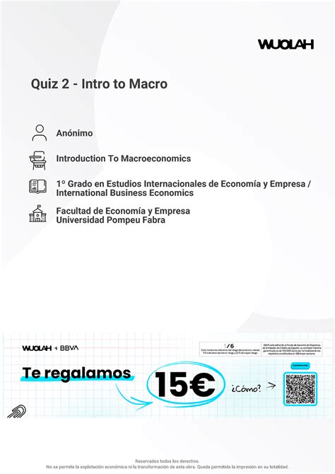 Free Quiz 2 Intro to Macro Quiz 2 Intro to Macro Anónimo