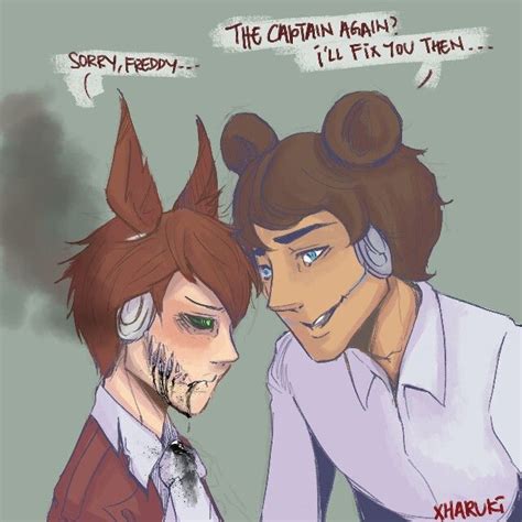 Human Freddy And Foxy Fnaf Dibujos Dibujos Fnaf