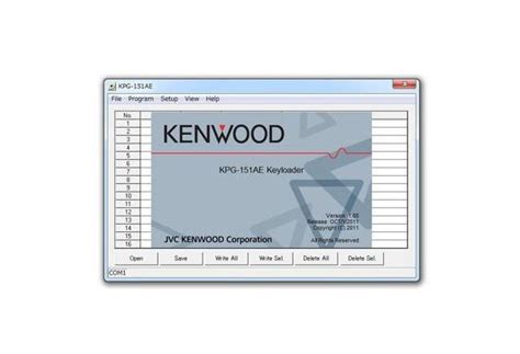 Kenwood Kpg 166dm Programming Software