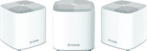 D Link Covr X1863 Covr Ax1800 Whole Home Mesh Wi Fi 6 System 3 Pack Up To 600 Sqm 2 Gigabit