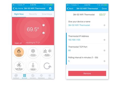 Thermostat Daunting Devices Integrations SmartThings Community