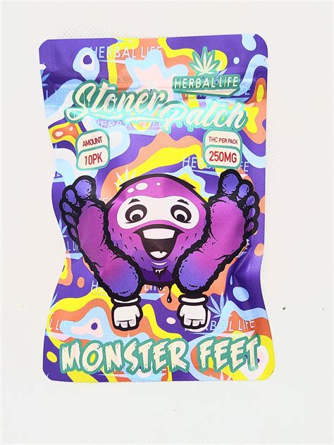 Stoner Patch Thc Sour Gummies 250mg Herbal Life Express