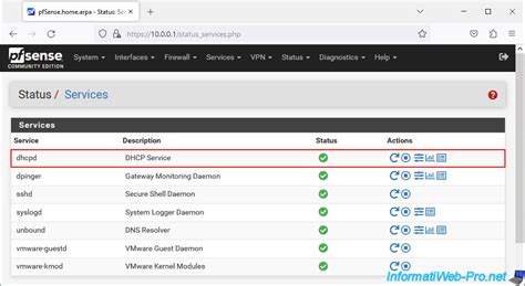 Enable And Configure The Dhcp Server On Pfsense 26 Firewall Tutorials Informatiweb Pro