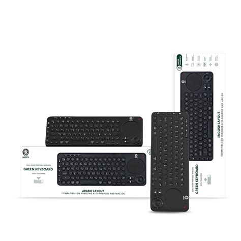 کیبورد با صفحه تاچ پد گرین لاین Green Lion Keyboard Gnkenabk