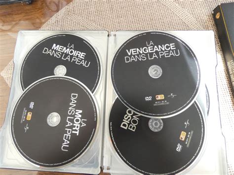 Coffret Dvd Jason Bourne Trilogie La Mémoire Mort Vengeance Dans La
