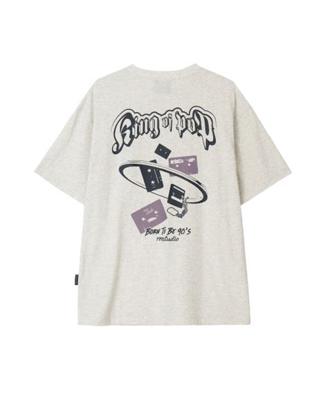 1993스튜디오 빈티지 카세트 테이프 티셔츠오트베이지 위시버킷