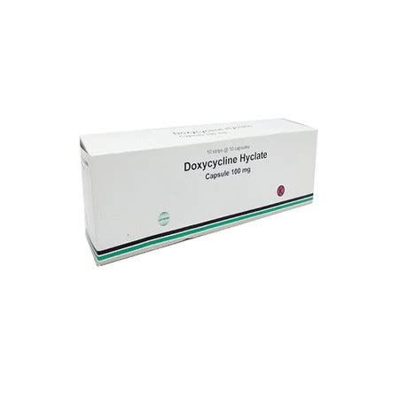 DOXYCYCLINE KF 100MG 10CAP 1 STRIP HDmall