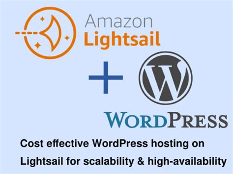 A WordPress Site Hosted On AWS Lightsail Upwork