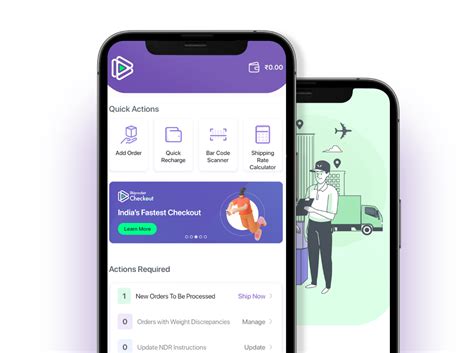 shiprocket mobile app download on your android and ios devices
