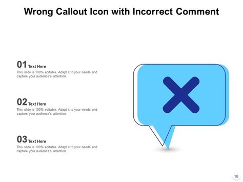 Callout Icon Speech Bubbles Ratings Symbol Circular Incorrect Comment Presentation Graphics