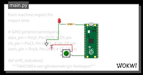 Blink With Micropython Copy Wokwi Esp32 Stm32 Arduino Simulator
