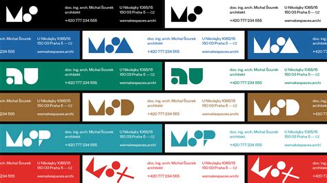 Ms Architects Visual Identity Behance