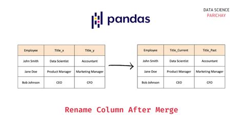 Pandas Rename Columns After Merge Data Science Parichay